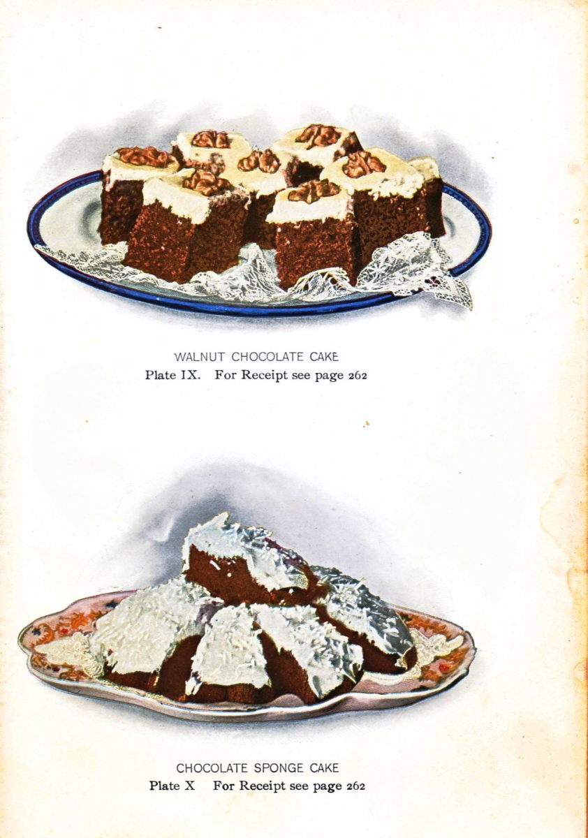 Chocolate Cake Recipes A Hundred Years Ago – A Hundred Years Ago