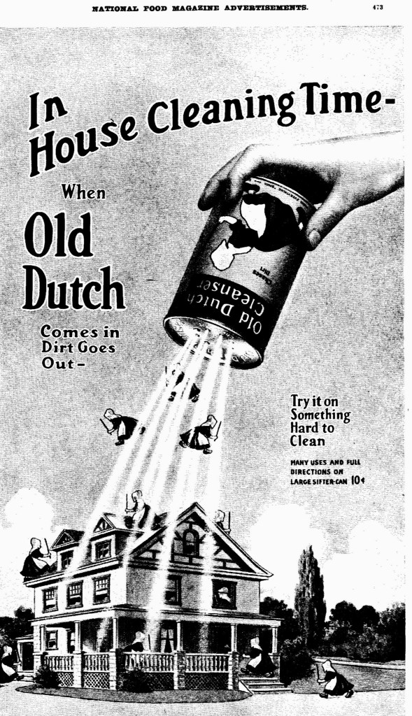 Hundred-Year-Old “Old Dutch” Cleaner Ad – A Hundred Years Ago
