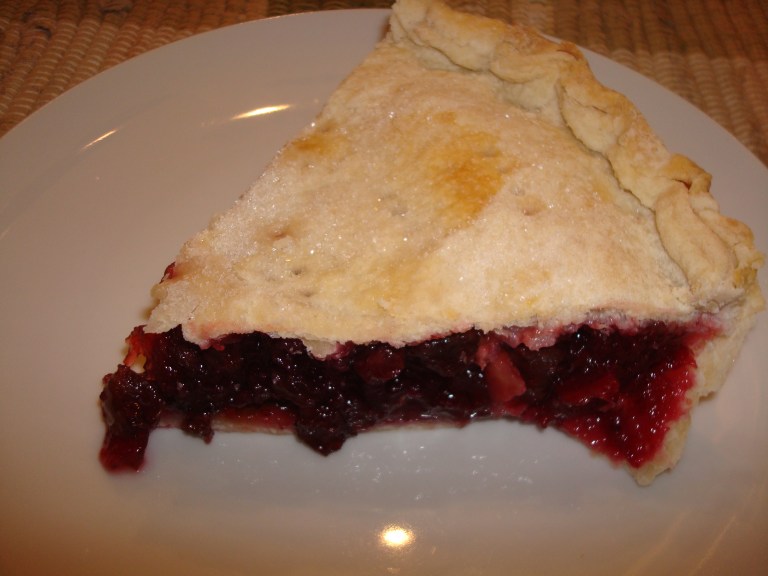 Old-Fashioned Mock Cherry (Cranberry Raisin) Pie Recipe – A Hundred ...