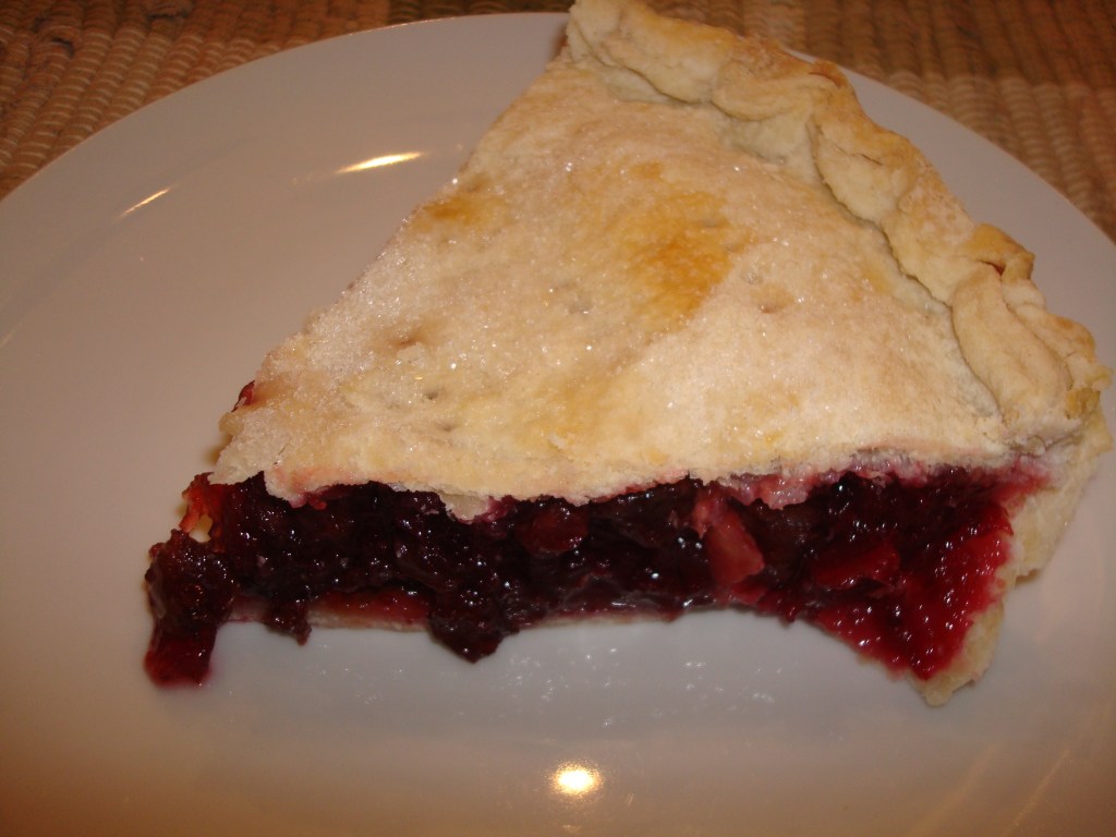 Old-Fashioned Mock Cherry (Cranberry Raisin) Pie Recipe – A Hundred ...