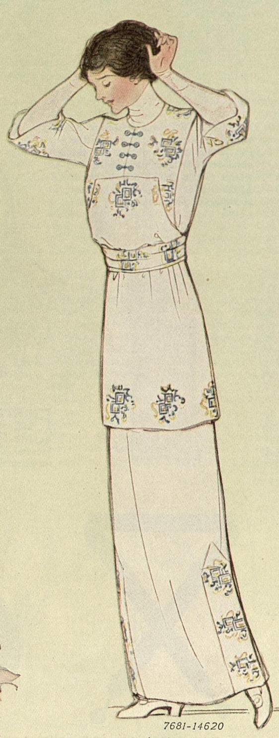 1913 China-Inspired Dresses – A Hundred Years Ago