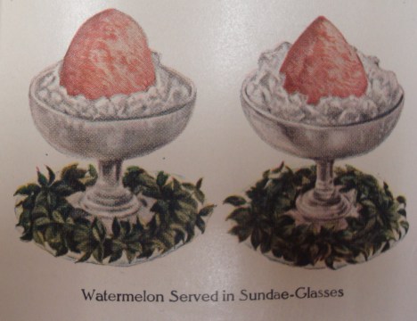 Hundred-Year-Old Suggestion for Serving Watermelon – A Hundred Years Ago