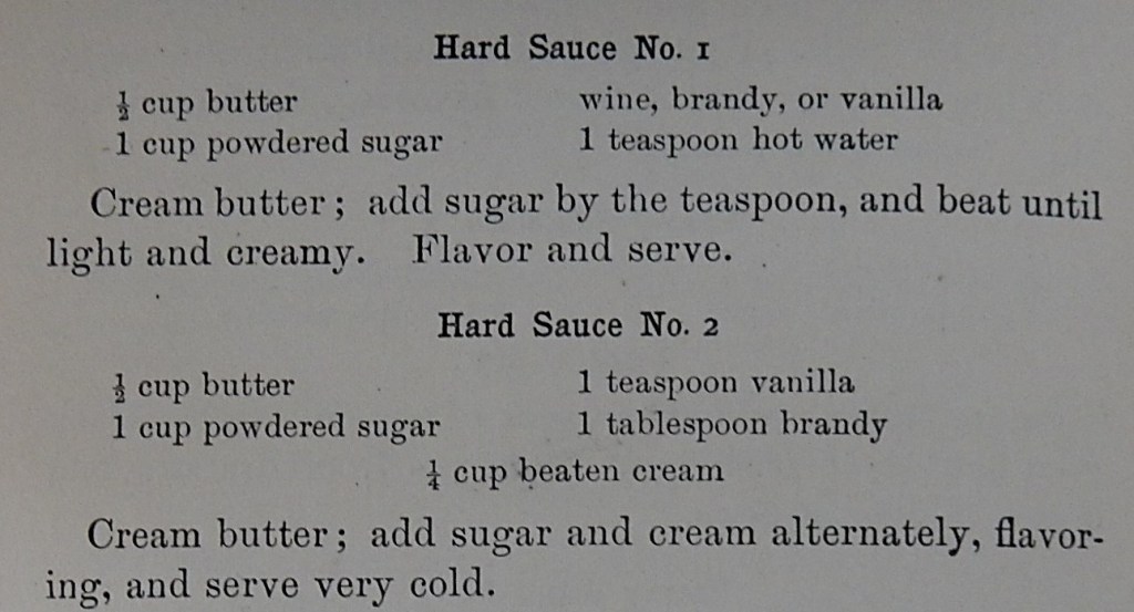 Steamed Chocolate Nut Pudding with Hard Sauce Recipe – A Hundred Years Ago