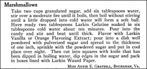 Hundred-Year-Old Marshmallows Recipe – A Hundred Years Ago