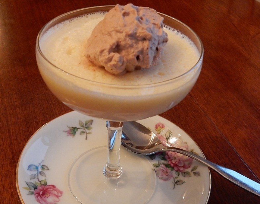 American Cream with Chocolate-Flavored Whipped Cream – A Hundred Years Ago