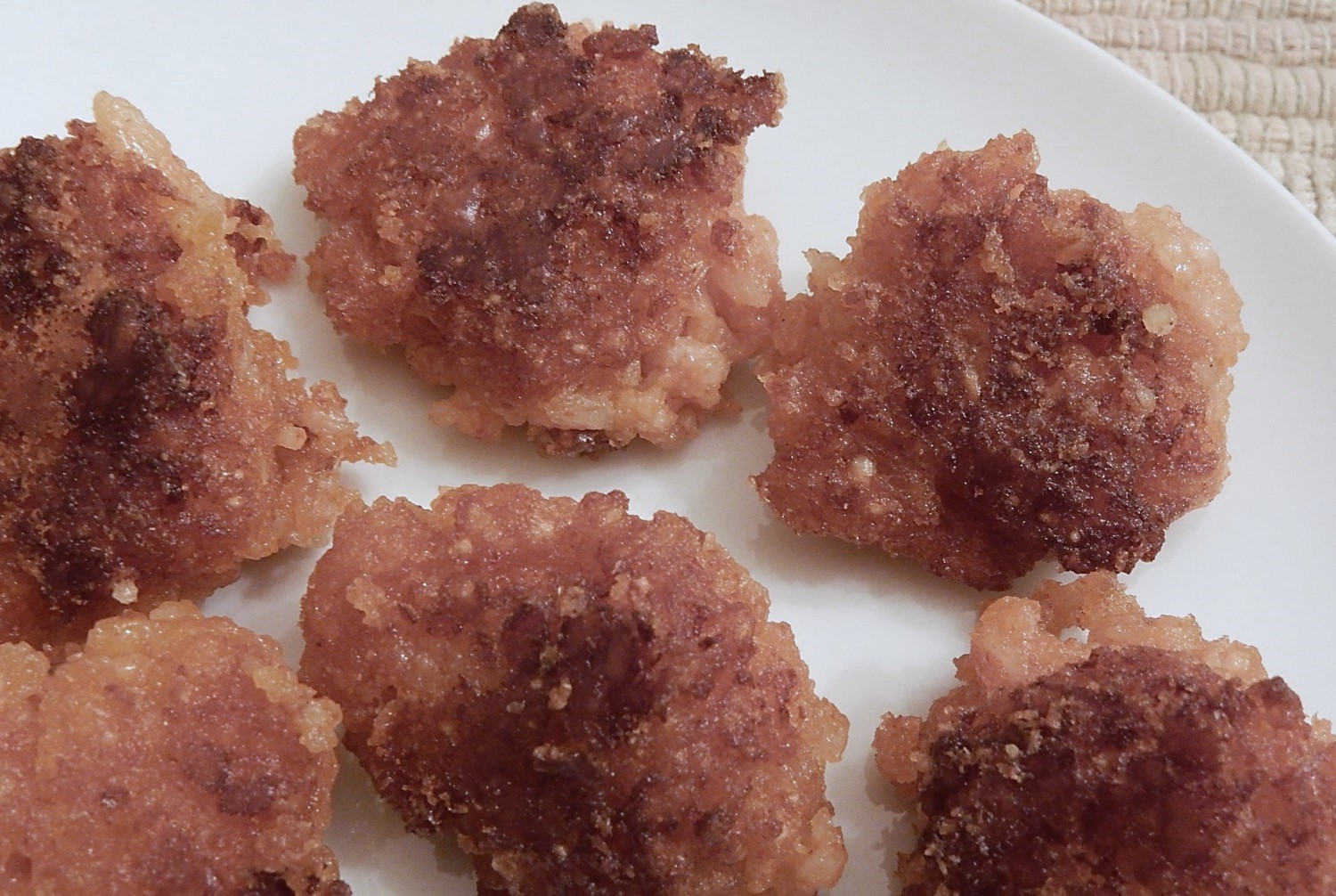Old-fashioned Cheese and Rice Fritters – A Hundred Years Ago
