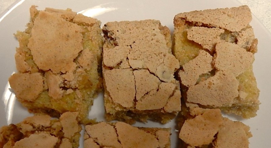 Old-fashioned Nut Squares – A Hundred Years Ago