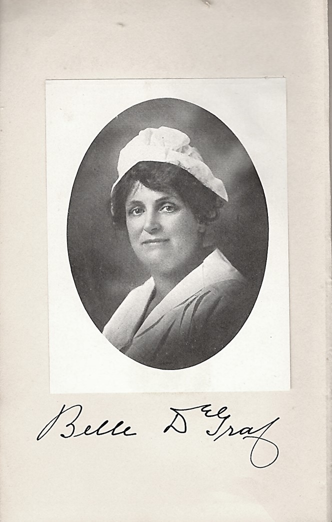 Belle De Graf and Her Cookbook – A Hundred Years Ago