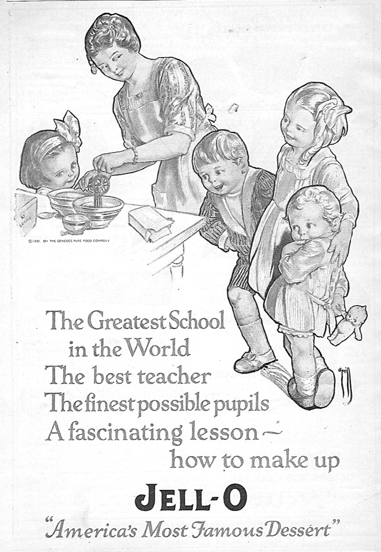 1922 Jell-o Advertisement – A Hundred Years Ago