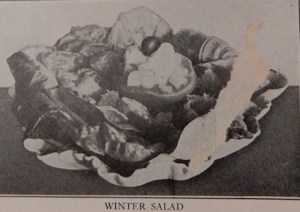 Old-fashioned Winter Salad – A Hundred Years Ago