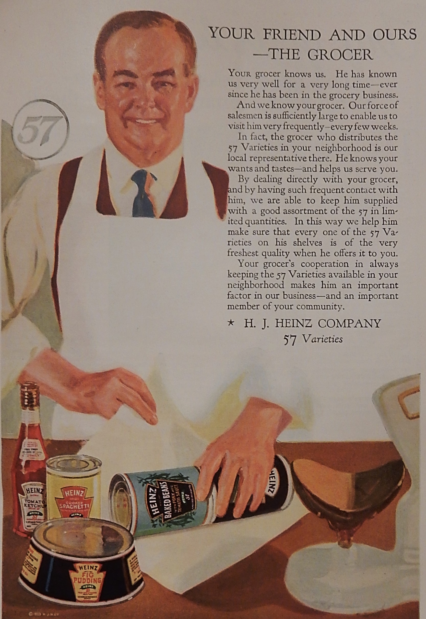 1923 Heinz Advertisement – A Hundred Years Ago