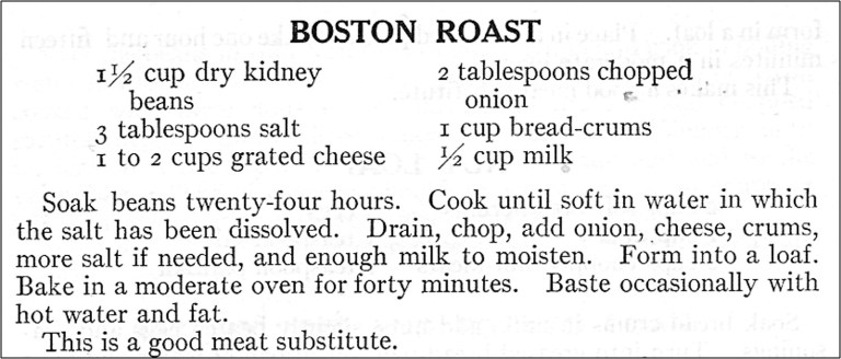 Boston Roast Recipe – A Hundred Years Ago