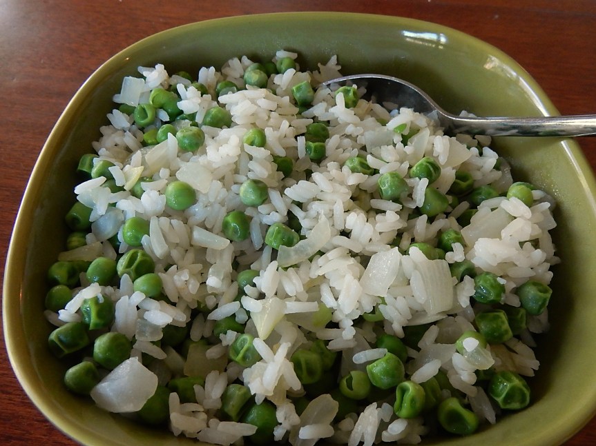 Old-Fashioned Rice and Peas – A Hundred Years Ago