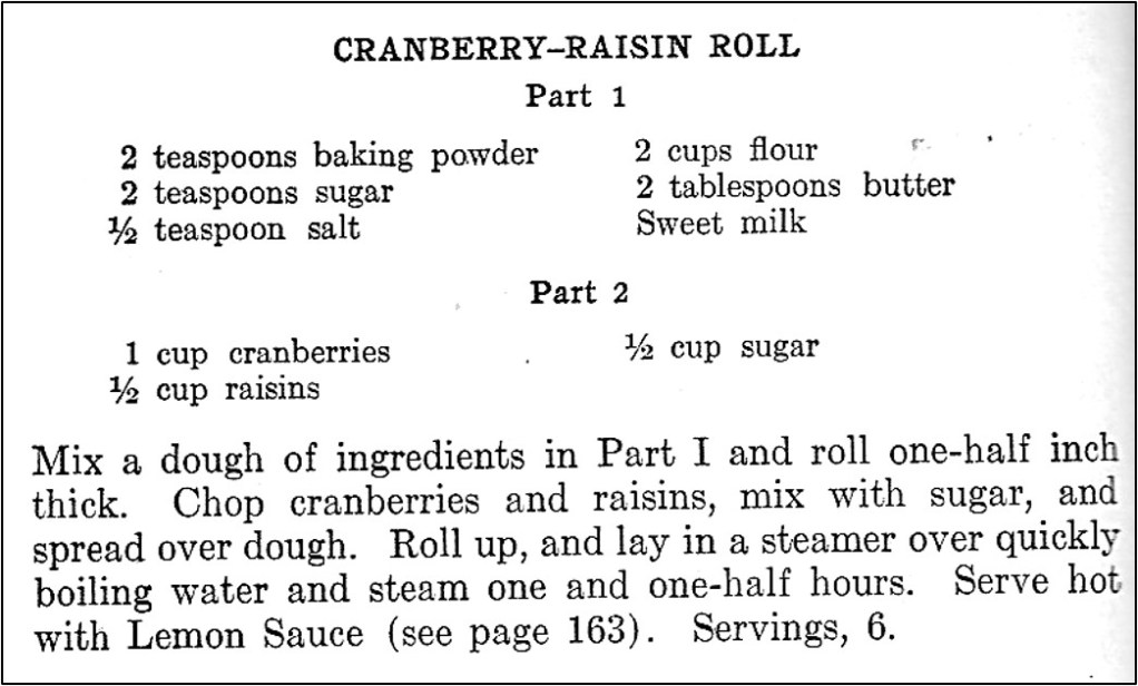A Hundred Years Ago – Food and More