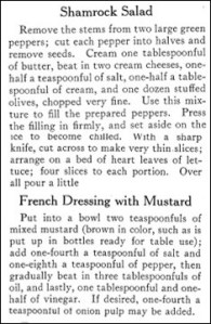 A Hundred Years Ago – Food and More