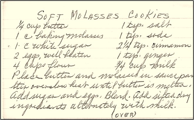 A Hundred Years Ago – Food and More