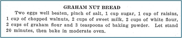 Substituting Kernza Flour for Graham Flour (with a Nut Bread Example ...